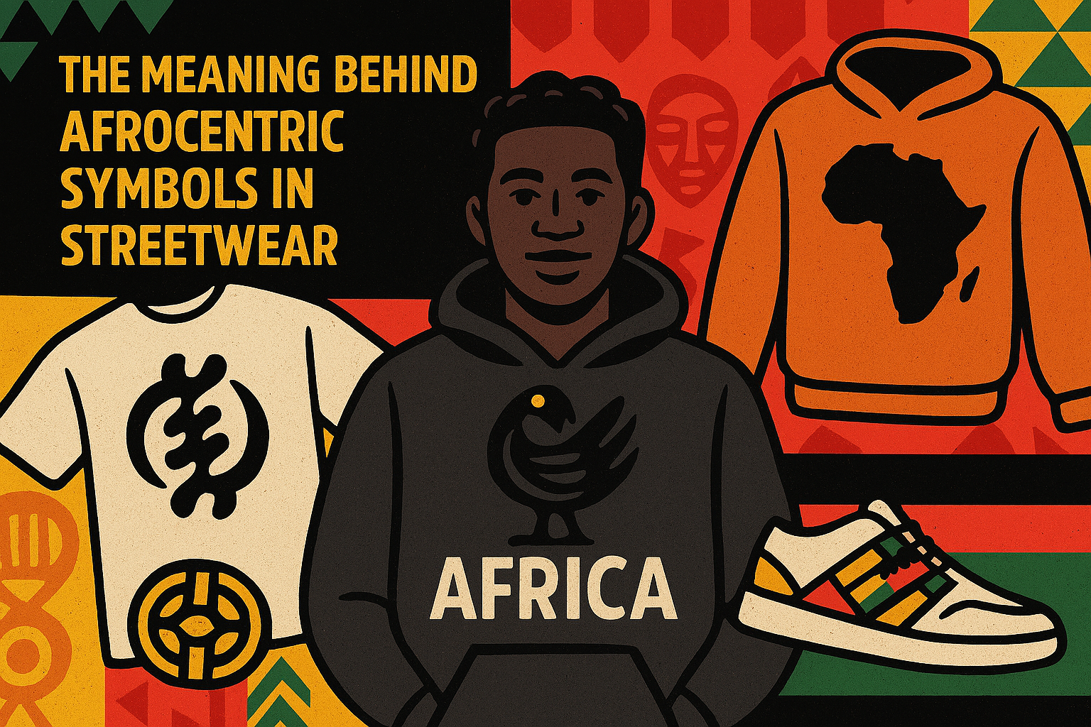 The Meaning Behind Afrocentric Symbols in Streetwear – LoudThread